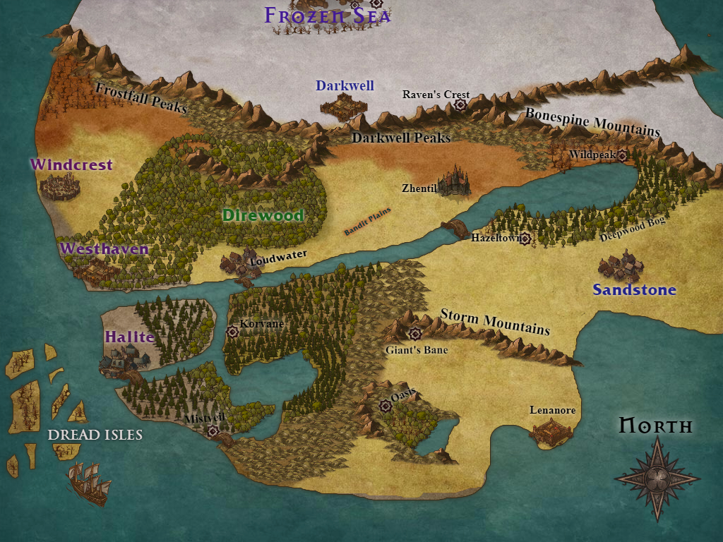 Evolution of Fenwrath | Creating the Map – Fenwrath and Ebriom Homebrew