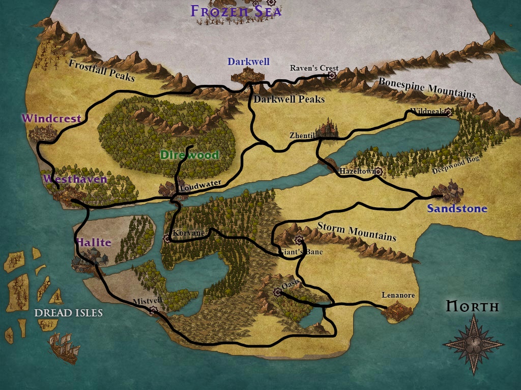 Evolution of Fenwrath | Creating the Map – Fenwrath and Ebriom Homebrew